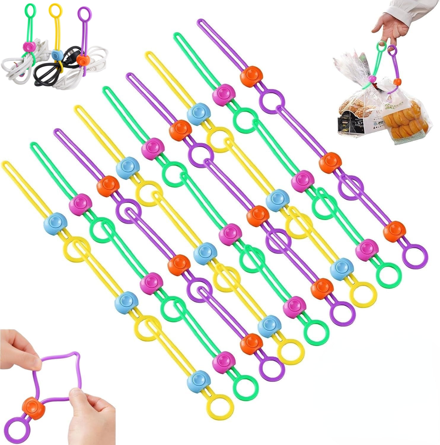 80PCS Explainout Multi-Purpose Sealer, Multi Purpose Sealer, Reusable ...