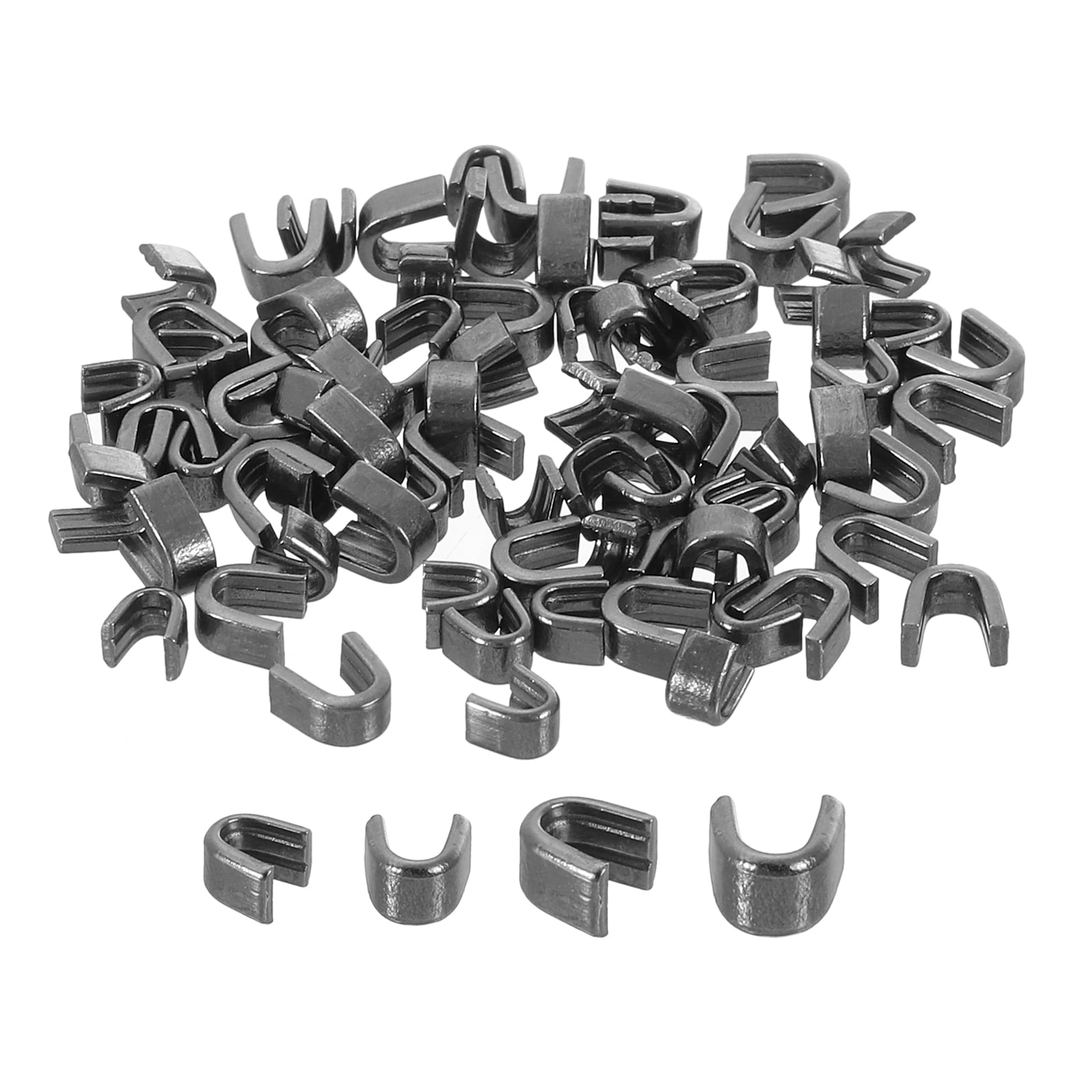 80Pack Zipper Slider Retainers - #3 #5 U Shape Top Stoppers for Zippers ...