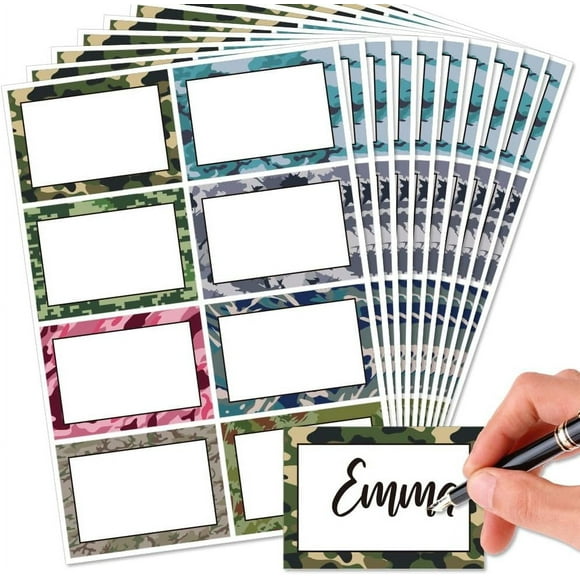 Adhesive Name Tags