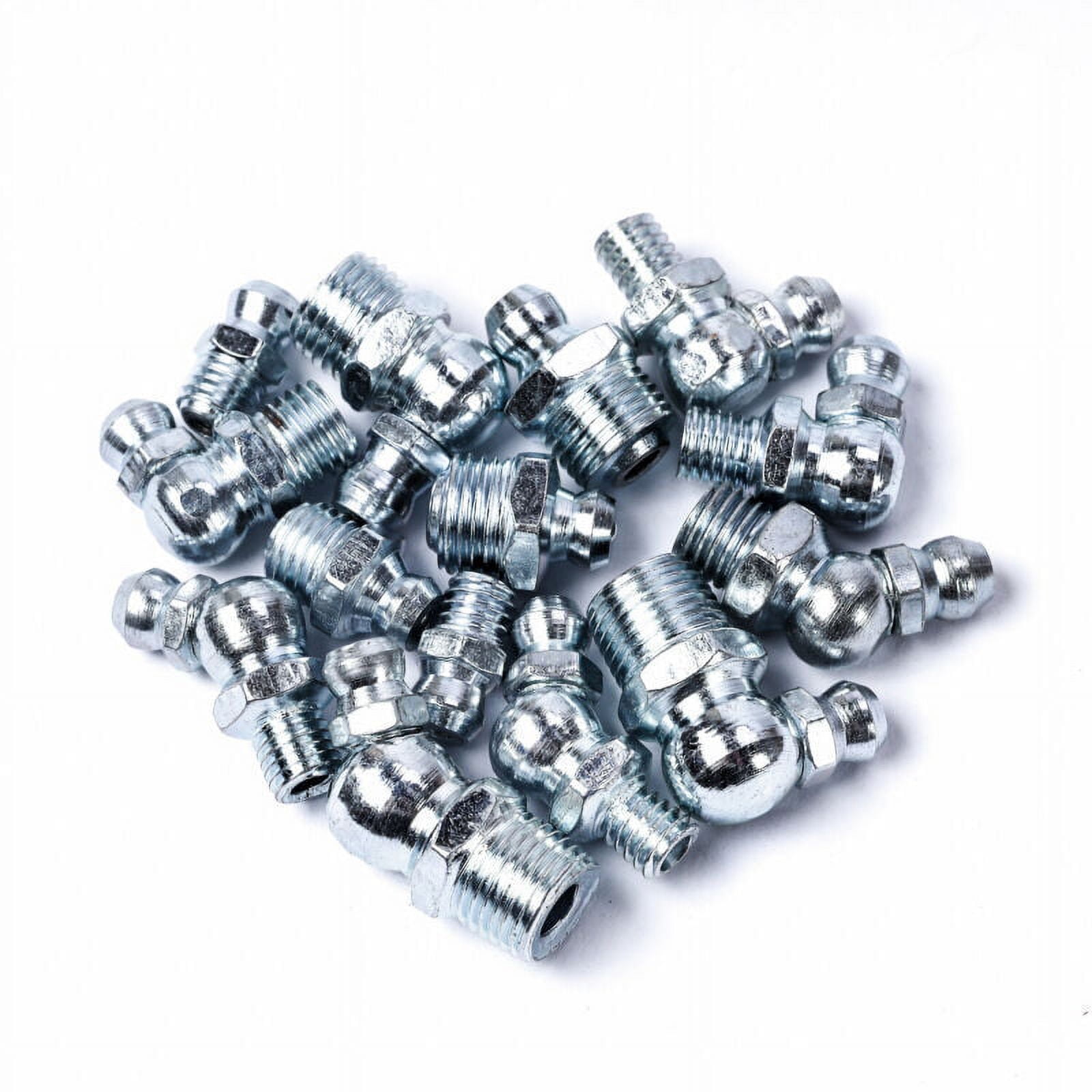 80Pcs (M6,M8,M10) Metric Hydraulic Grease Fitting Assortment Set ...