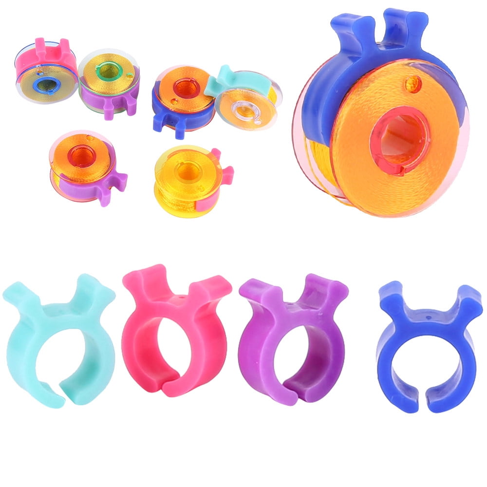 80Pcs/Pack Colorful Sewing Bobbin Small Clips Sewing Tool Accessory ...