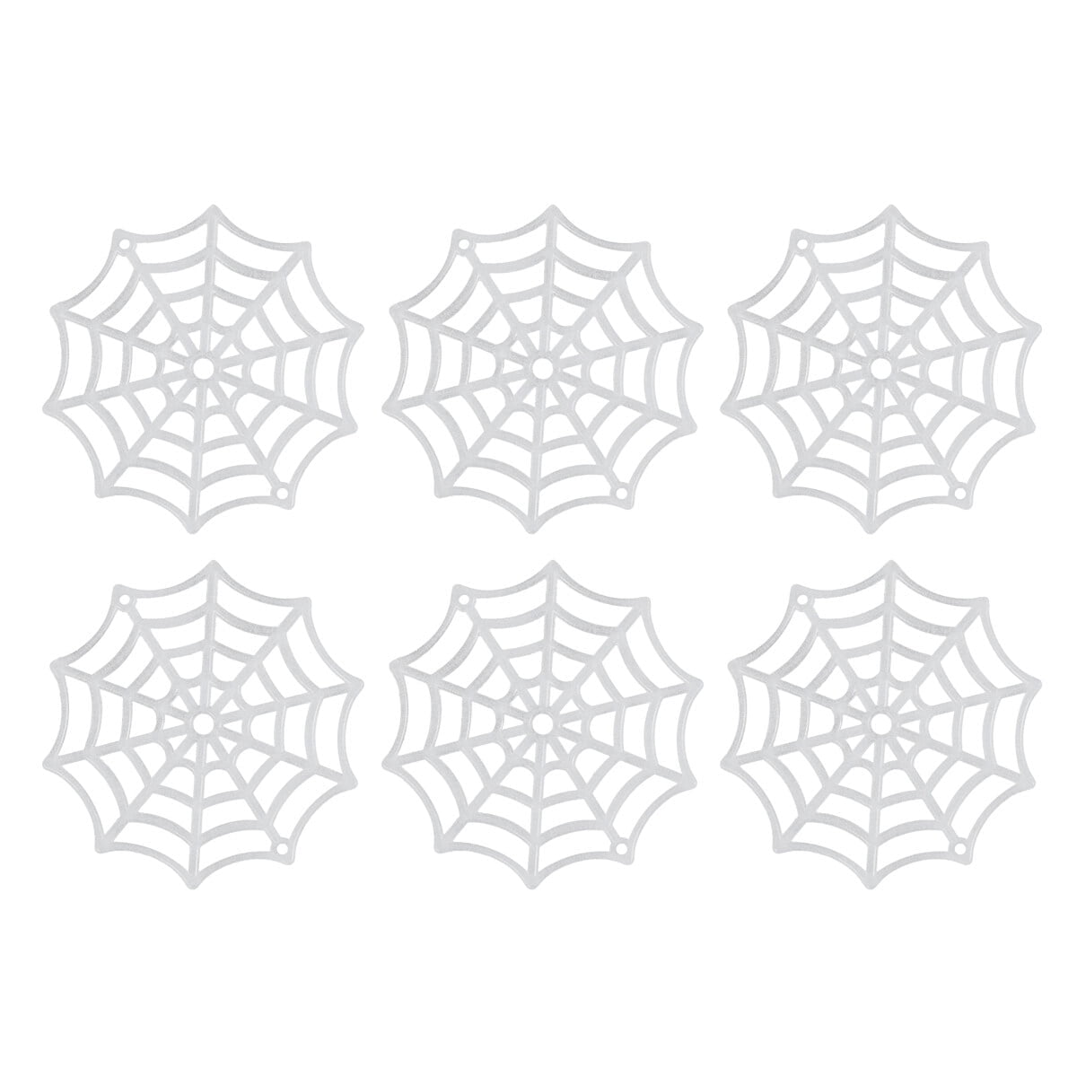 80Pcs Plastic Spider Web Cobweb Halloween Party Haunted House ...