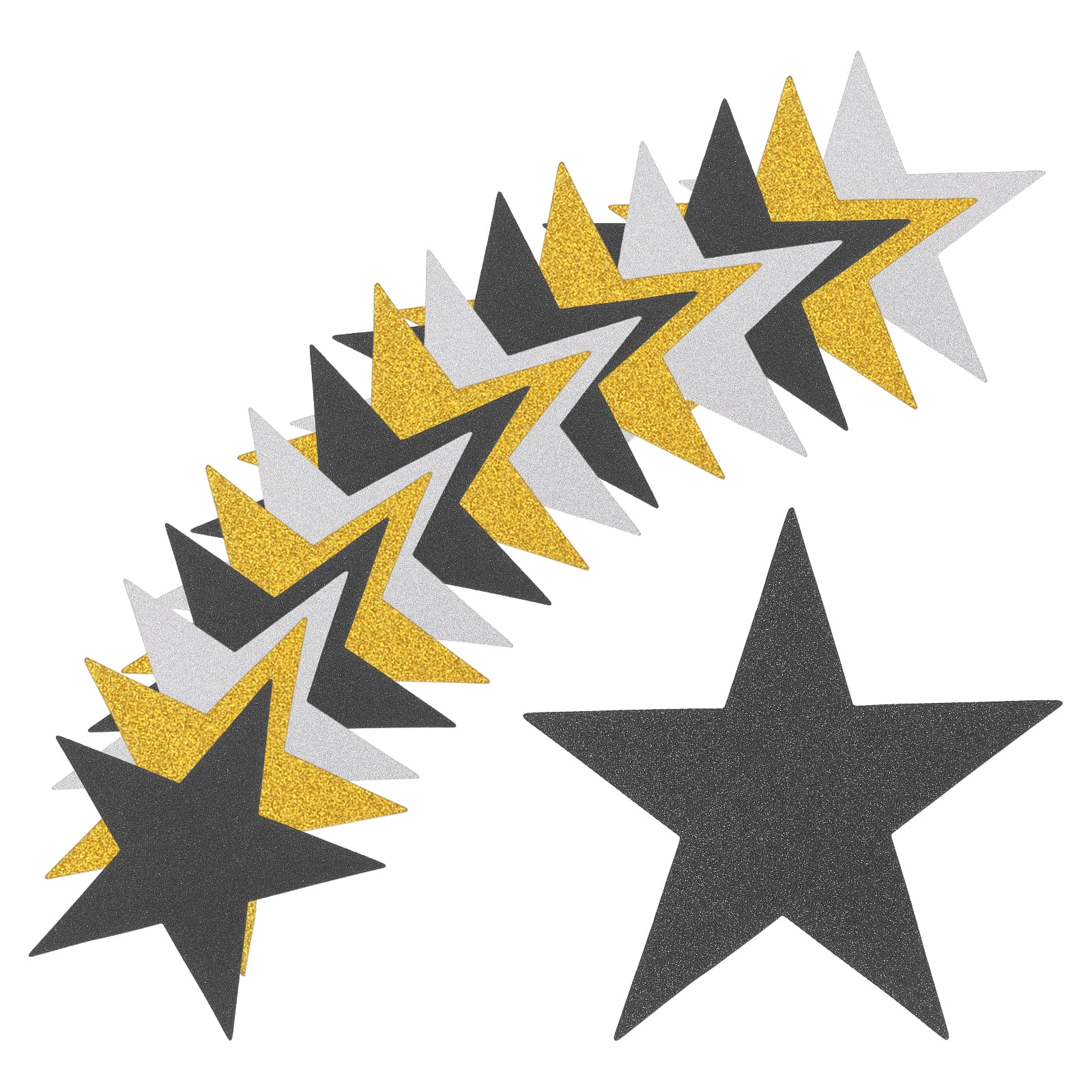 80Pcs Star Cutouts Paper Five Star Confetti Cutouts for Birthday,Party ...