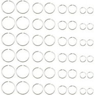 100 Sterling Silver Open Jump Rings Jewelry 24 Ga 3mm - Walmart.com