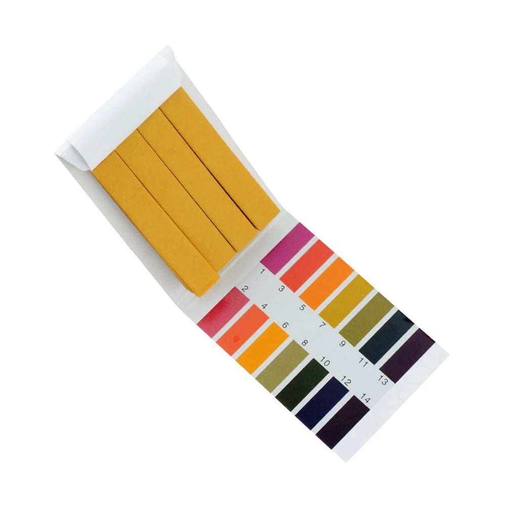 80Pcs Testing 1-14Ph Test Paper Ph Range 1~14 Qualified Product Range ...