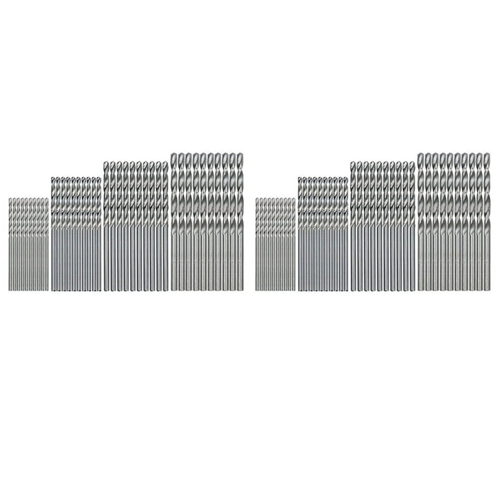 80Pcs Titanium Twist Drill Bit Set,Cobalt Metric Drill Bits 0.5mm - 2 ...