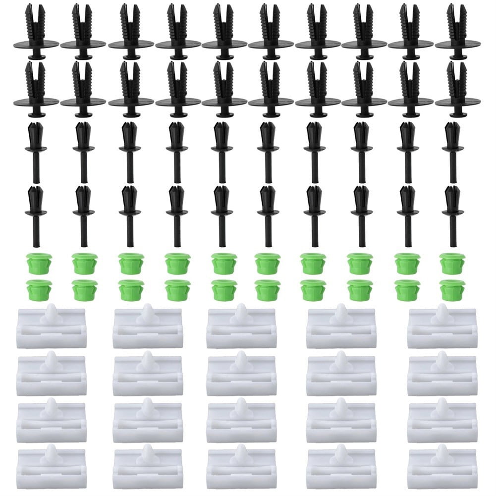 80Pcs for Bmw E36 Side Sill Skirt Clips Rocker Panel Moulding Clip for ...