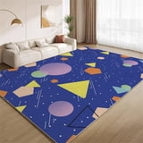 80S Arcade Rug 3x4ft Vintage 90S Memphis Style Carpet Abstract ...