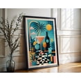 80S Retro Cocktail Surreal Memphis Style Poster Unframed Paper Print ...