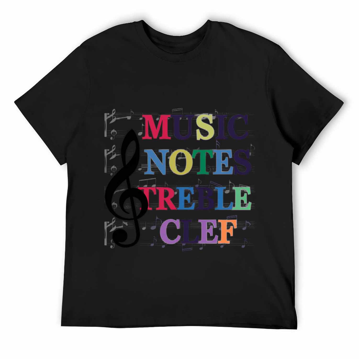 80S Style Music Notes Treble Clef Retrowave Aesthetic Palm Tree Sunset ...