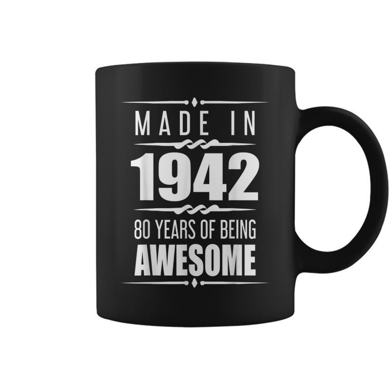 80Th Birthday Gifts Men Women 80 Year Old 80Th Birthday Coff - Walmart.com