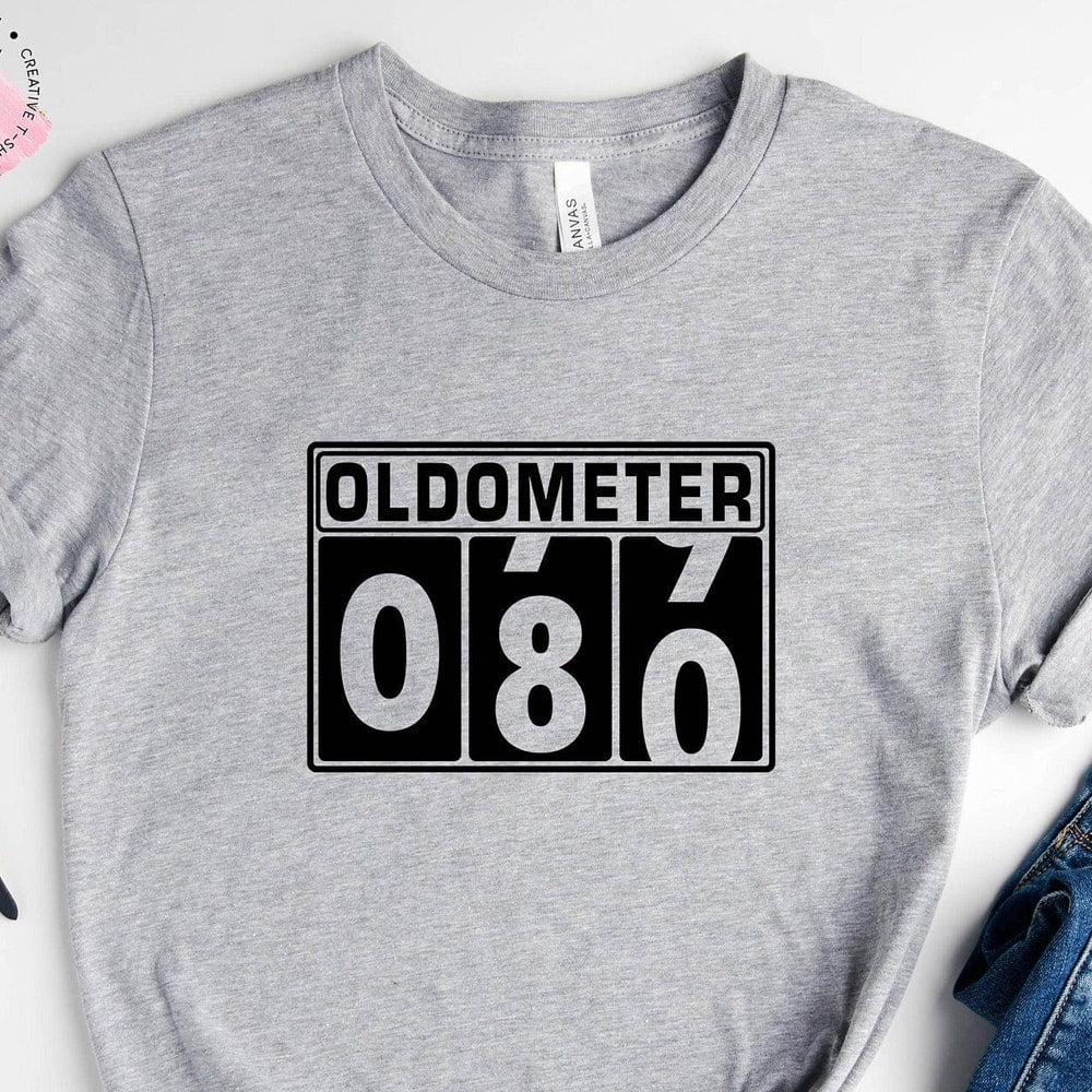 80Th Birthday Shirt, Oldometer 80 Shirt, Funny 80 Birthday Shirt, 80 ...