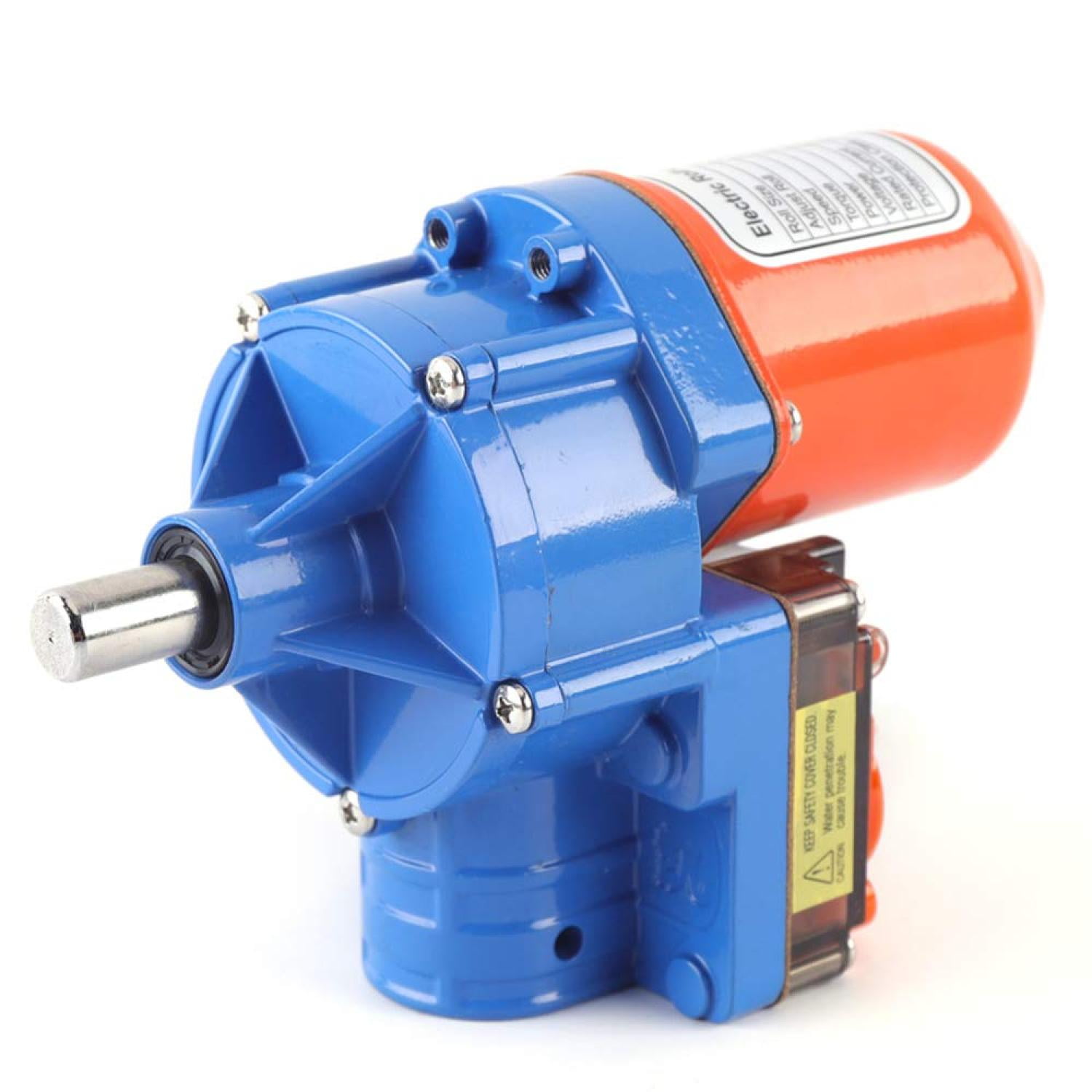 80W Greenhouse Roll Film Motor with Limit Switch, Waterproof Electric ...