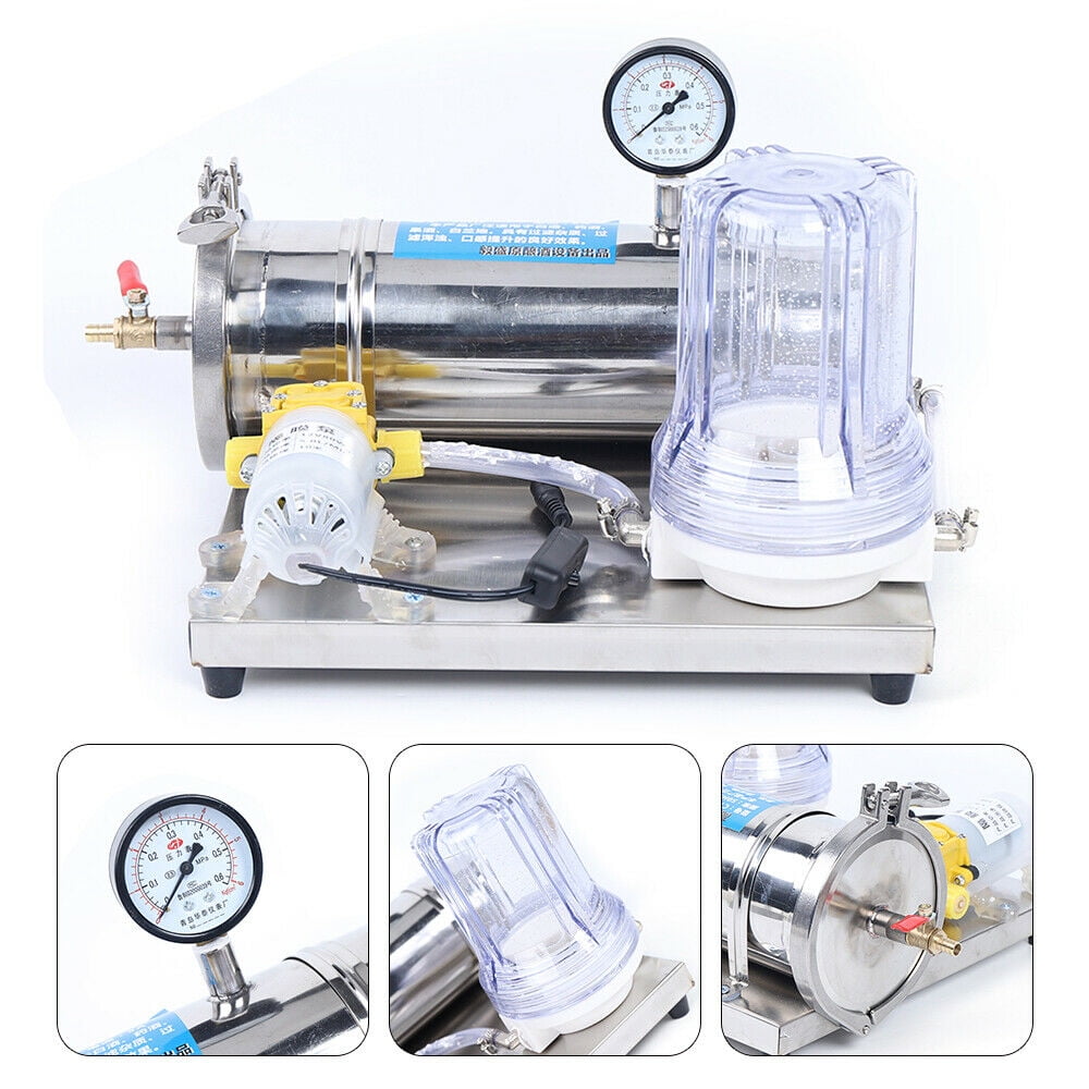 80W Homebrew Beer Brewing Filter Alcohol Purification Moonshine Still ...