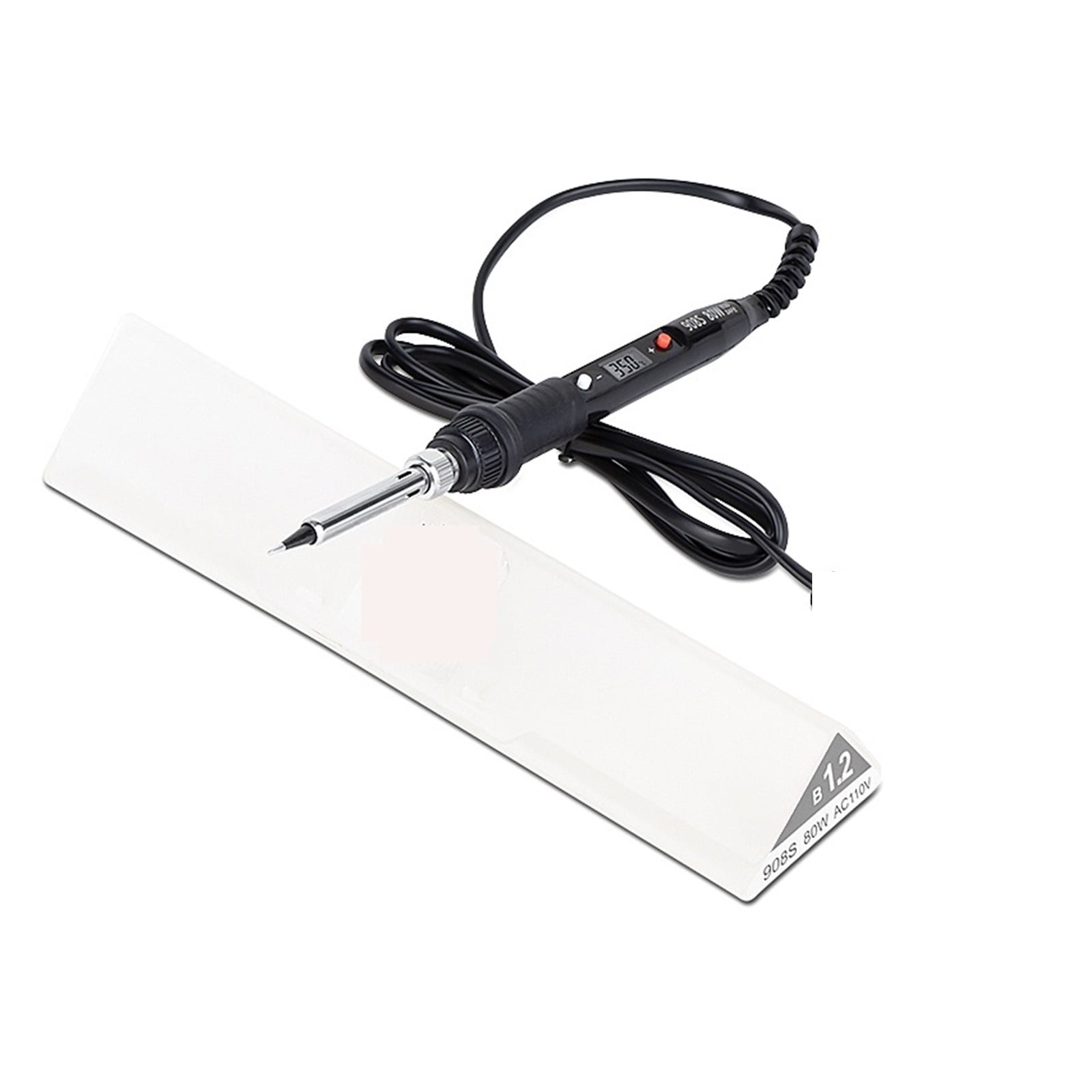 80W Soldering Iron Kit ,Ceramic Heating Element LCD Adjustable ...