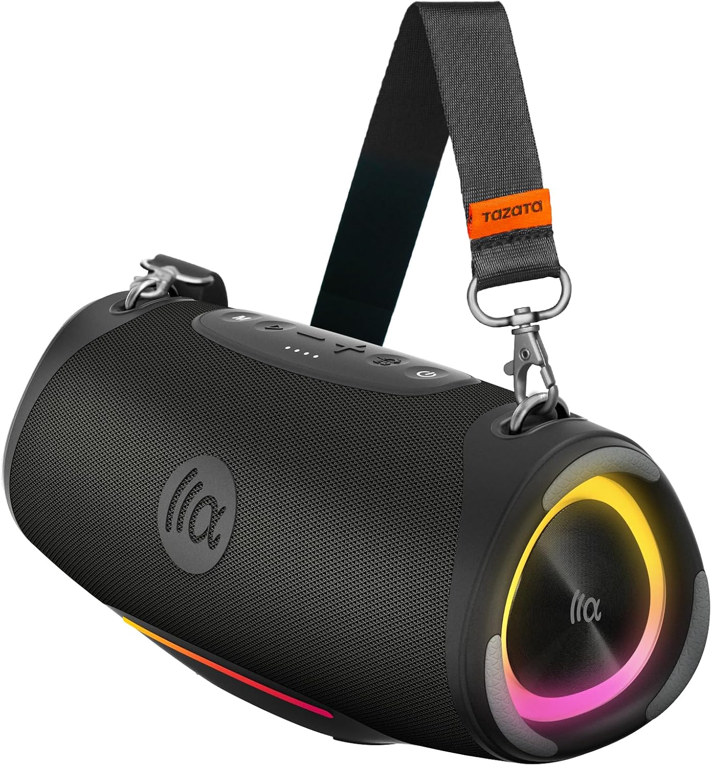 80W Speaker Bluetooth Wireless, IPX7 Waterproof, 120W Peak Loud Stereo ...