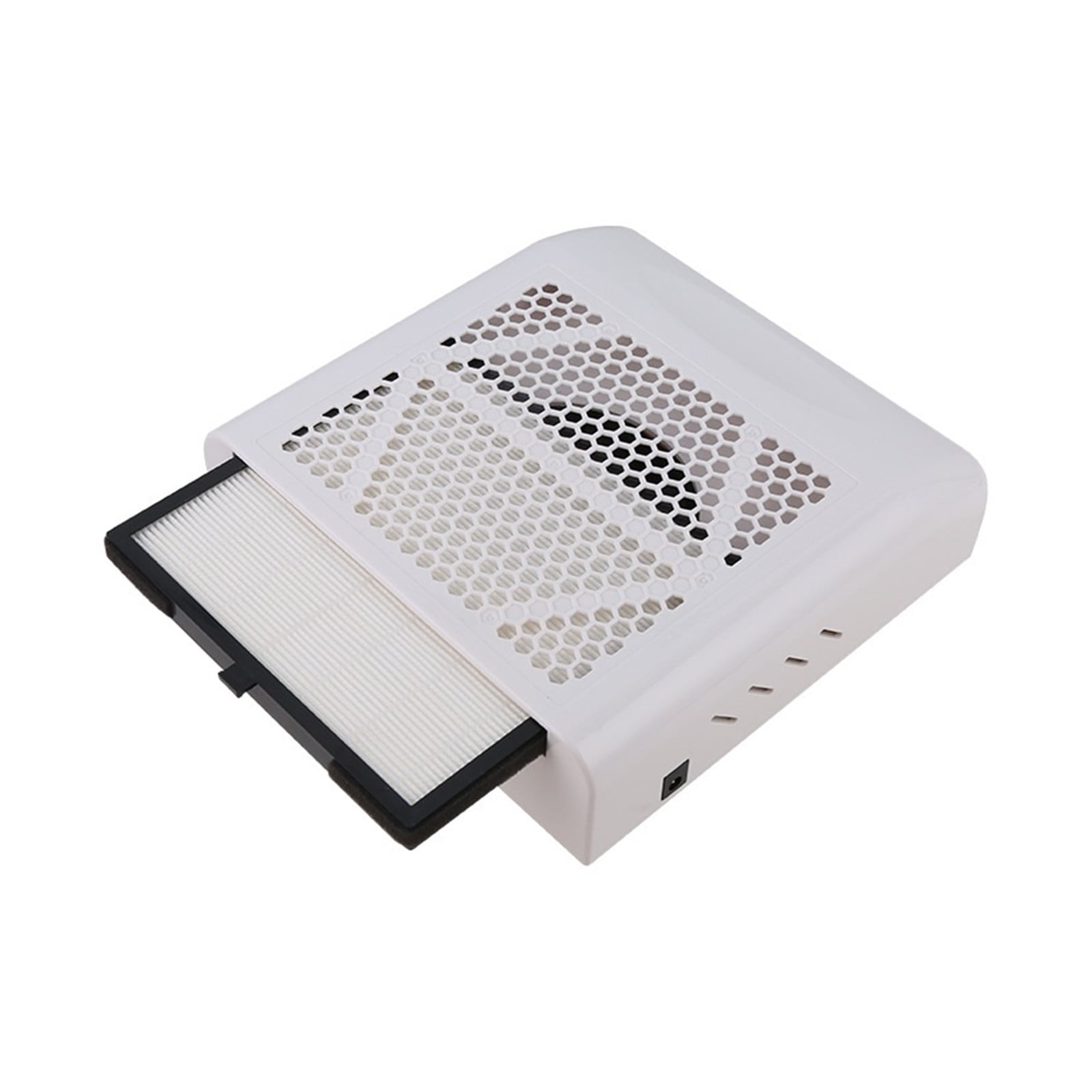 80W Strong Power Salon Nail Dust Collector Low Noise Nail Vacuum ...