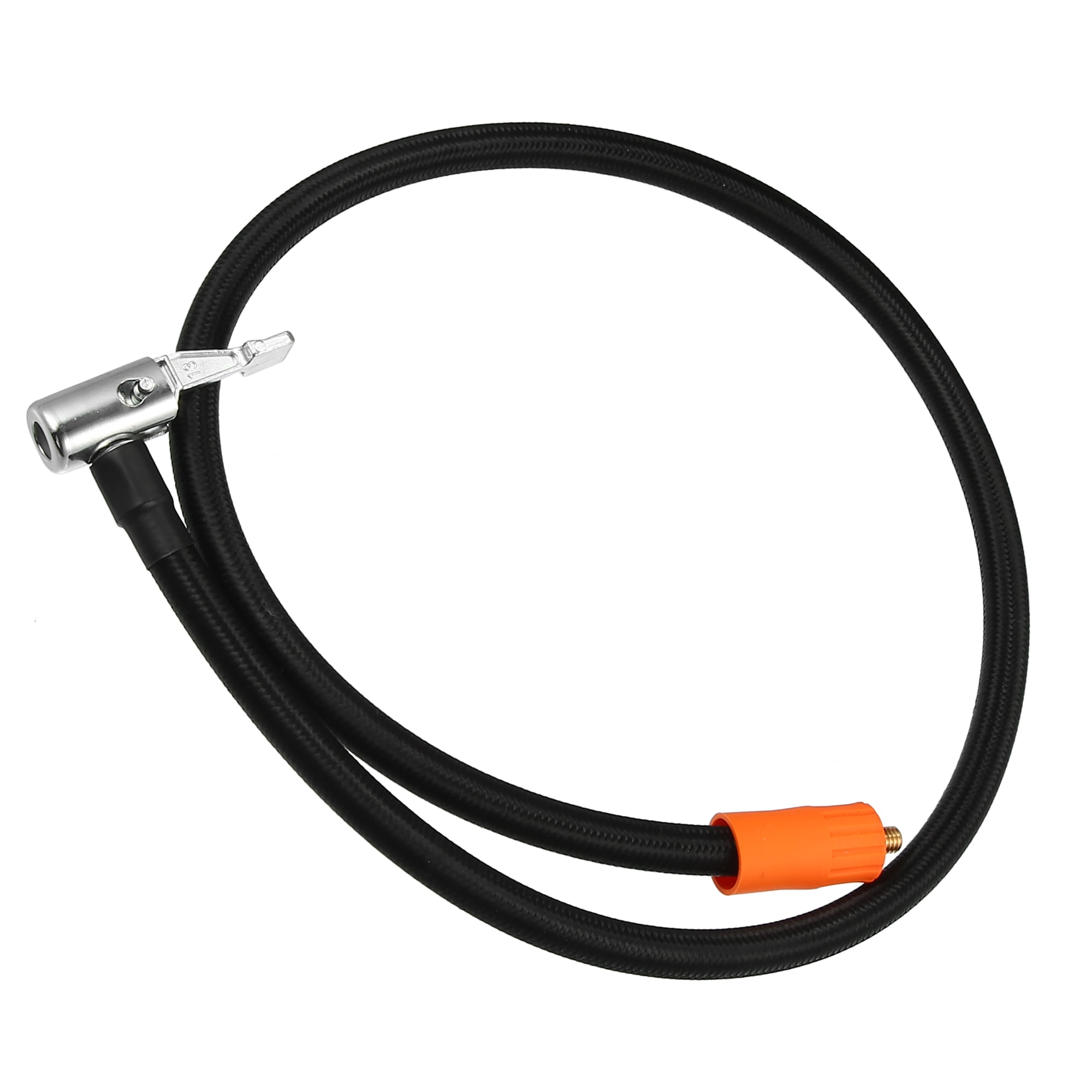 80cm Car Tire Inflator Extension Hose with Metal Chuck Adapter Convert ...