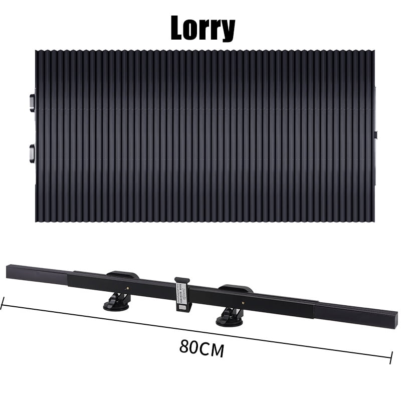 80cm-Lorry-Car Retractable Windshield Sunshade with Suction Cups ...