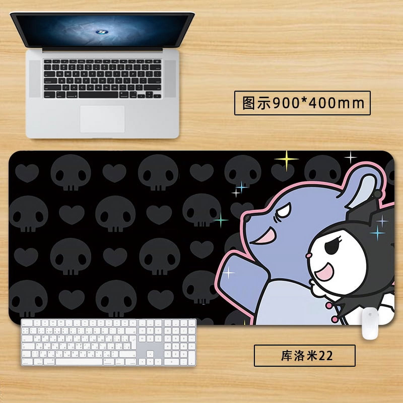80cm Sanrio Large Mouse Pad Hello Kitty Melody Kuromi Cinnamoroll Non ...