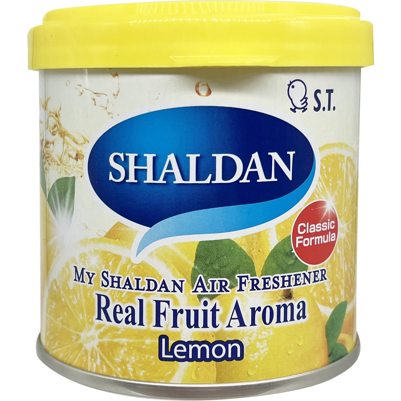 My Shaldan Yellow Limonene Gel Can Room Car Air Freshener, 80g, Lemon ...