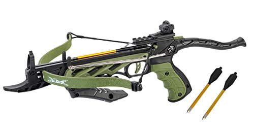 80lbs 225+ FPS Self Cocking Hunting Crossbow Recurve Pistol Grip Cross ...