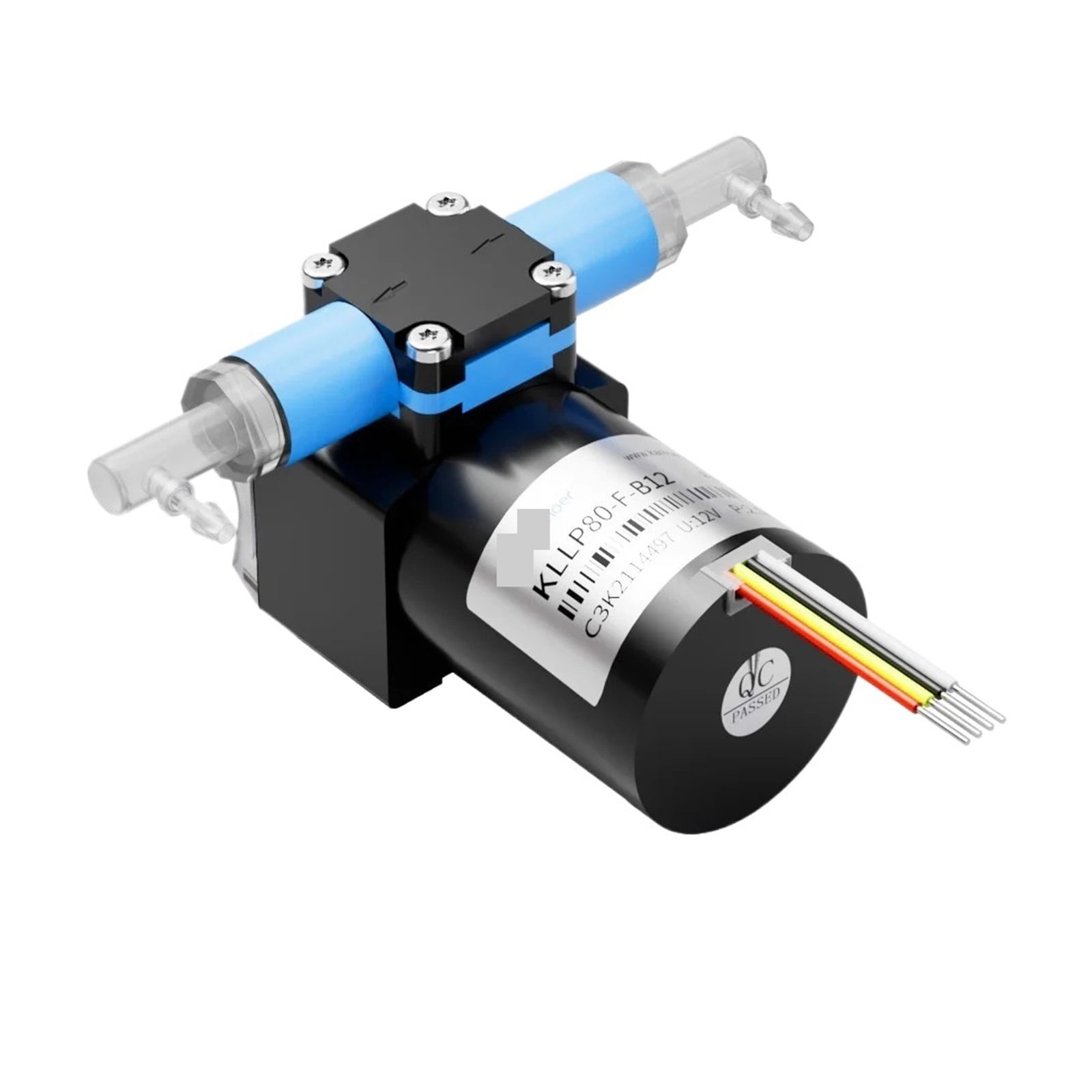 80ml/min KLLP80 Low Flow Diaphragm Liquid Pump 12V 24V DC Brushless ...