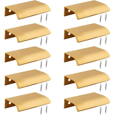 Amerock Bp36574 Edge Pull 4-1/2" Long Finger Cabinet Pull - Bronze ...