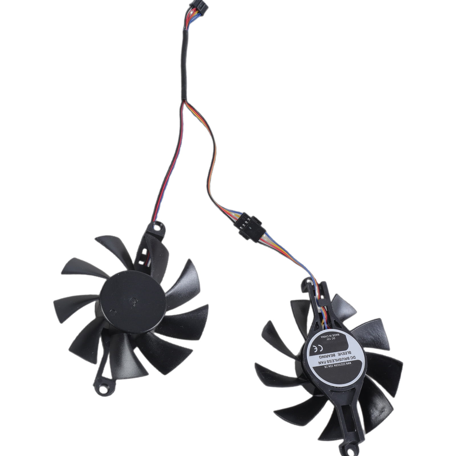 80mm 4Pin Graphics Card Cooling Fan GPU Coolers Replacement Fan for ...