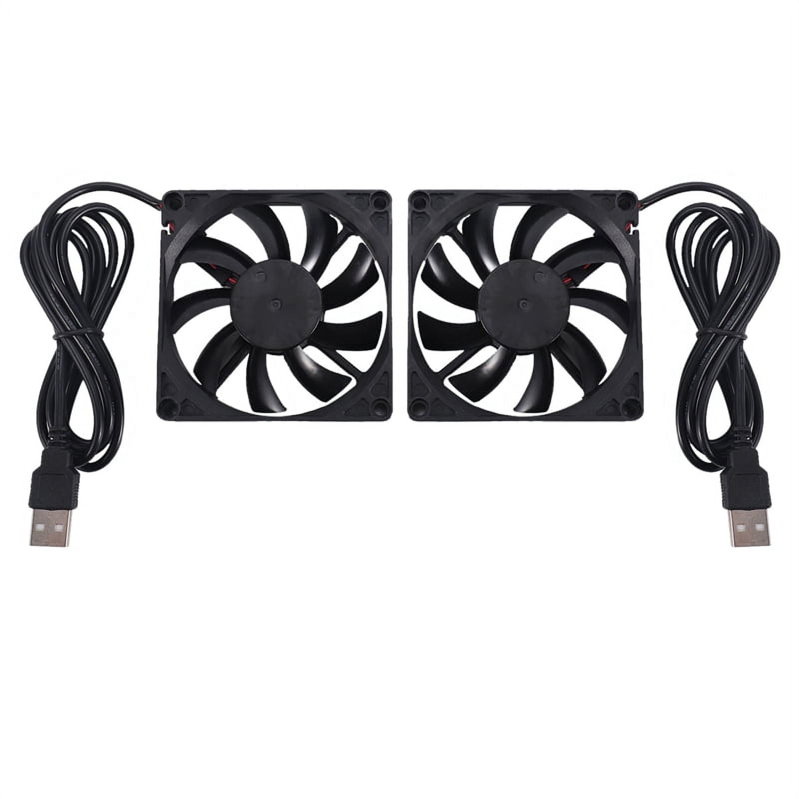 80mm 5V USB Fan 80mm 8cm 8015 Brushless DC Cooling Fan PC Computer ...