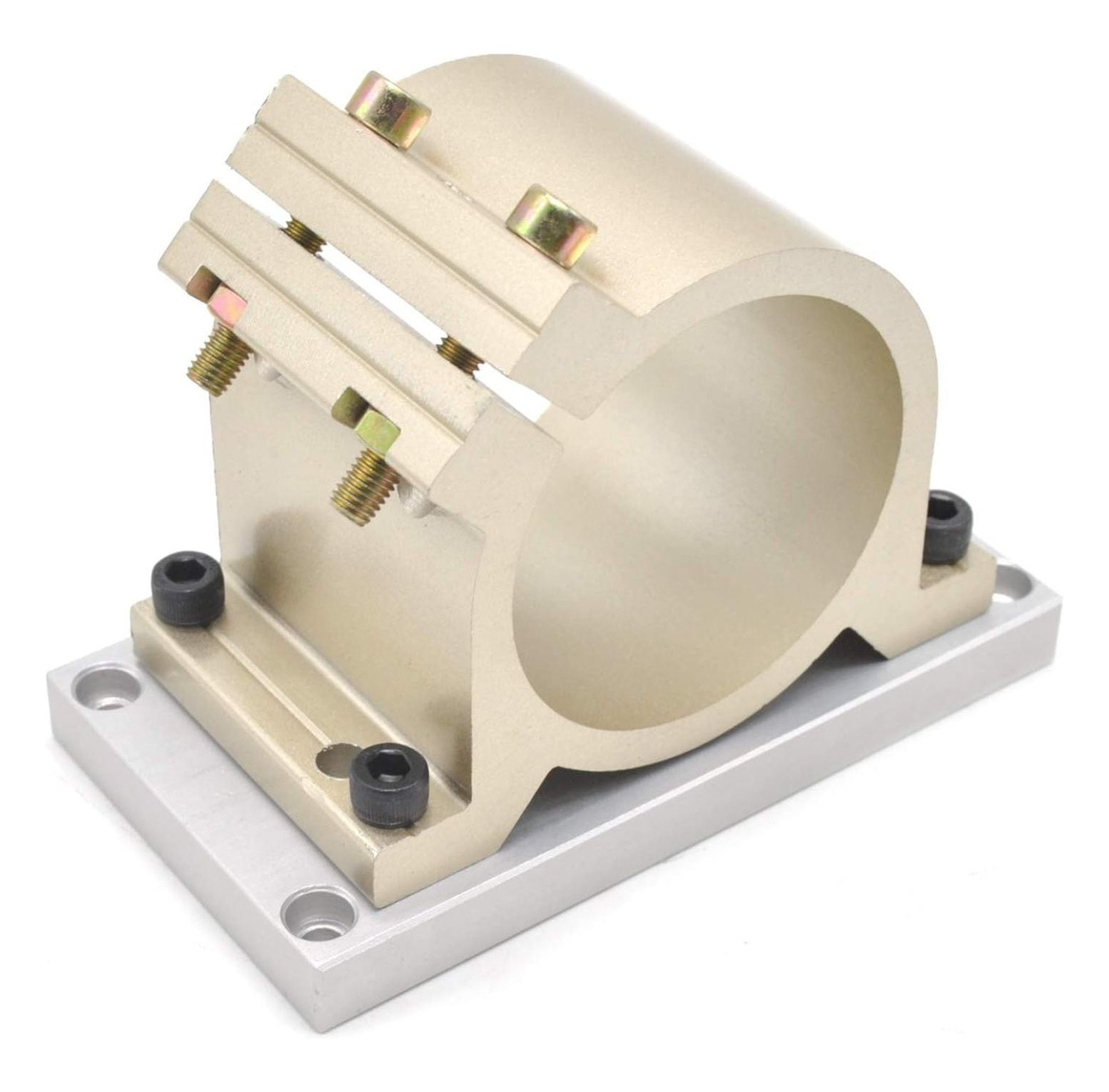 80mm CNC Spindle Motor Clamp Mount Bracket with Gantry Plat for 1.5kw 0 ...