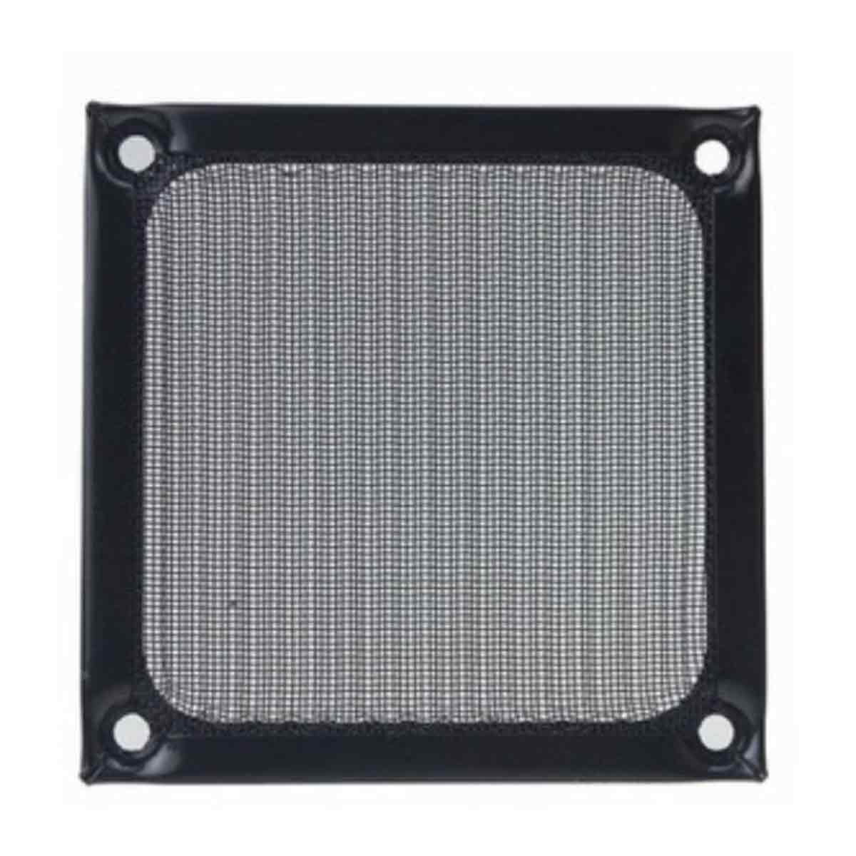 80mm Computer Fan Filter Grills , Ultra Fine Aluminum Mesh, Black Color ...
