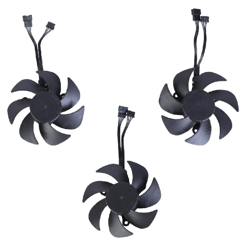 80mm GPU Cooling Fan Efficient PLA09215S12H For RTX3060 GPU FAN ...