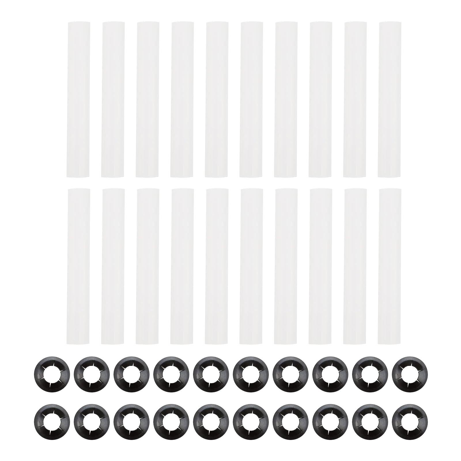 Sztgfjh 80mm Garage Door Hinge Silent Roller Sleeve 40pcs Garage Door ...