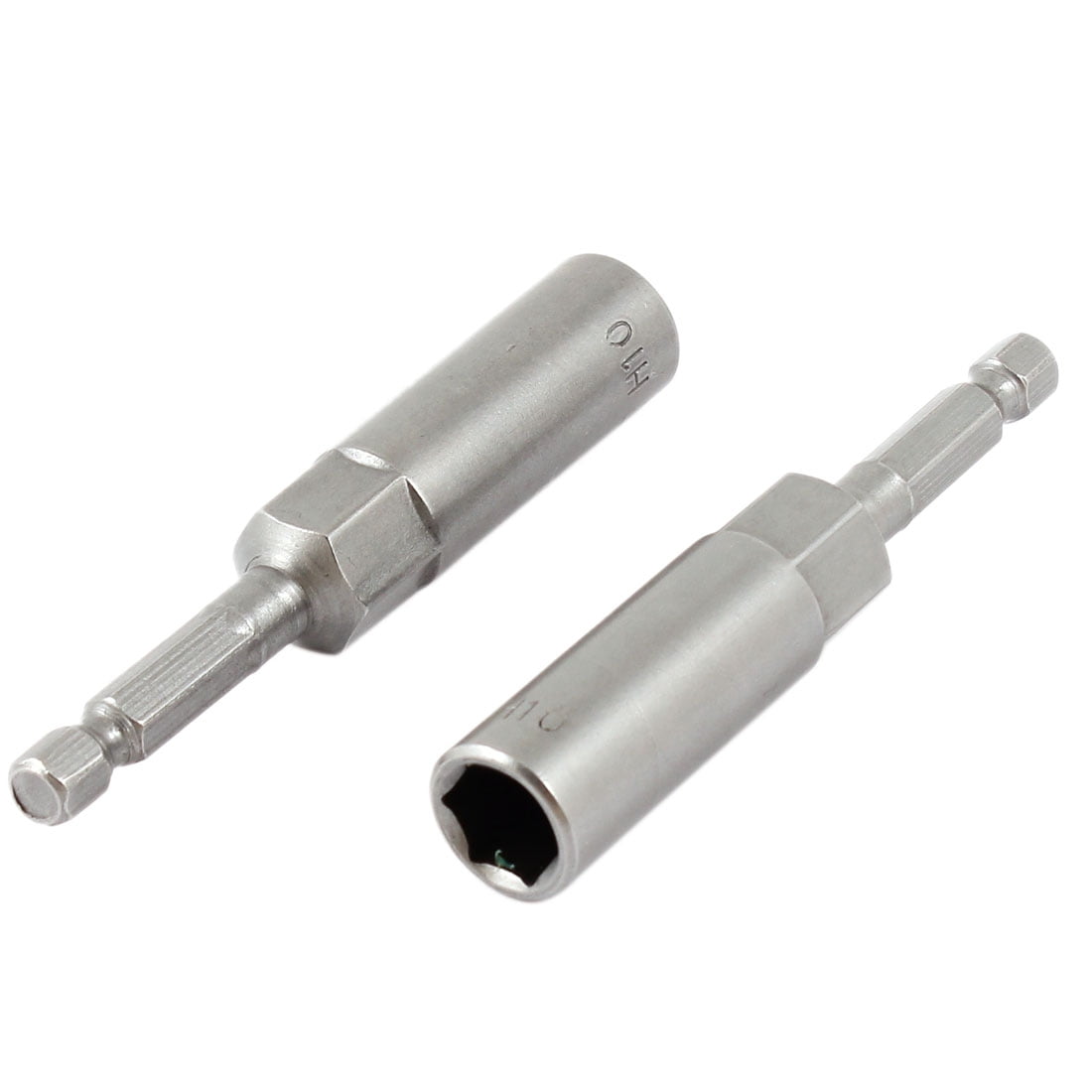 80mm Length Magnetic Powere 10mm Hex Socket Nut Driver Setter Bit 2Pcs ...