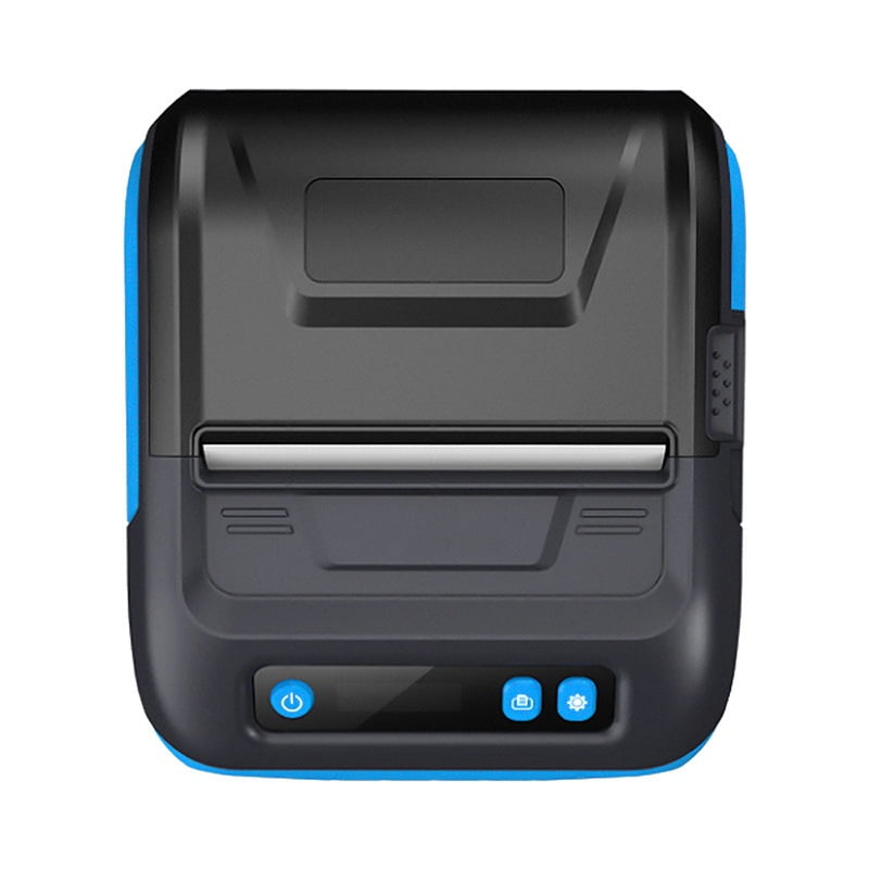 80mm Portable Bluetooth Printer Thermal Barcode Printer 3 inch Label ...