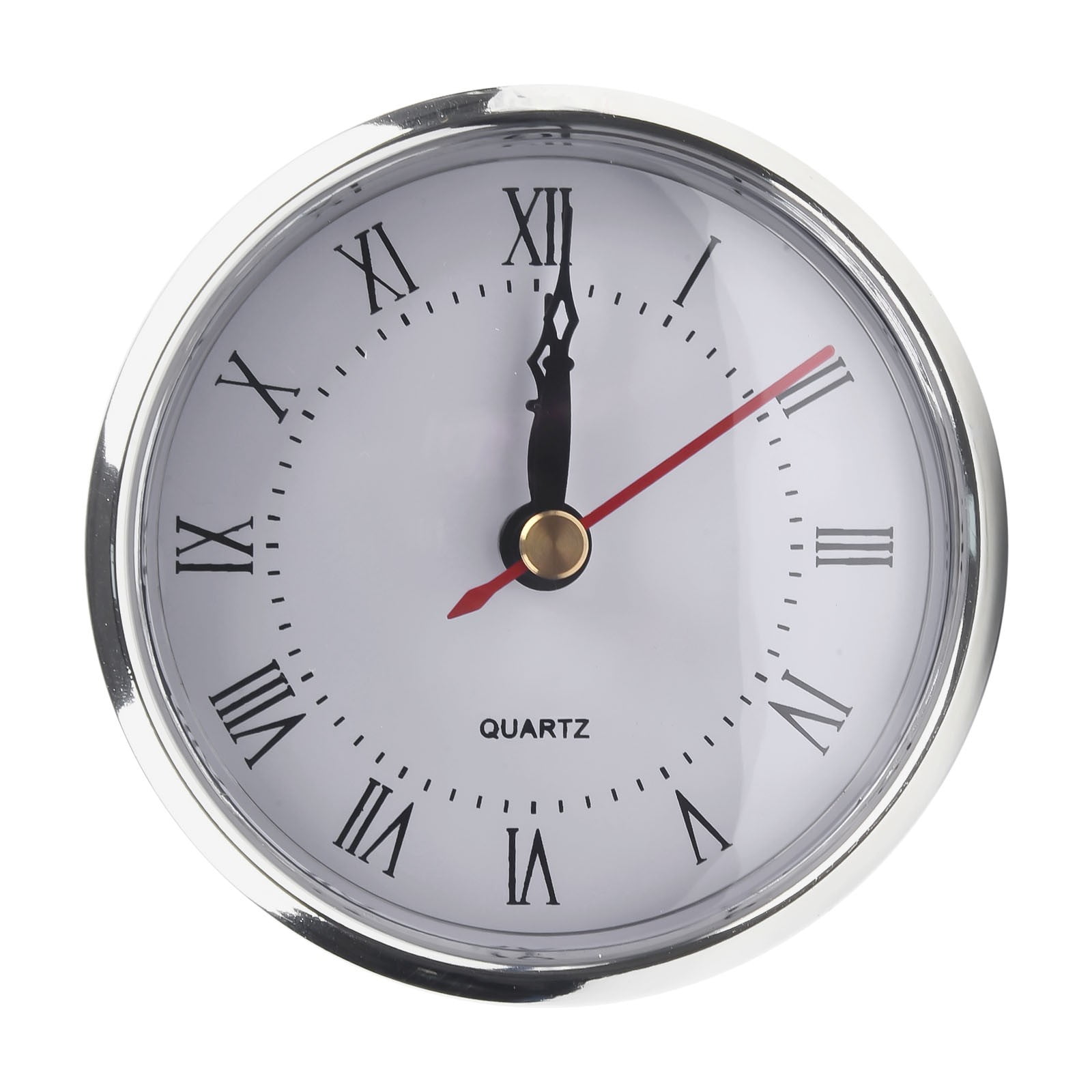80mm Quartz Clock Insert, DIY Roman Numeral Replacement, Round Clock ...