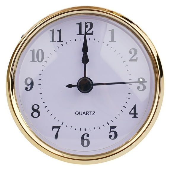 80MM Quartz Clock Inserts Movement Mechanism Replacement Roman Arabic ...