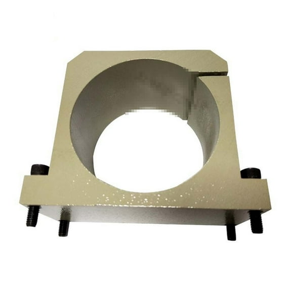 80mm Spindle Motor Bracket Seat Cnc Carving Machine Clamp Motor Holder ...