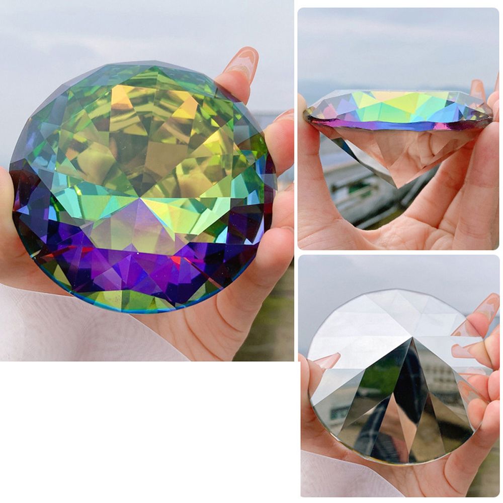 80mm Transparent Nail Art Manicure Tool Photography Props Nail Display ...