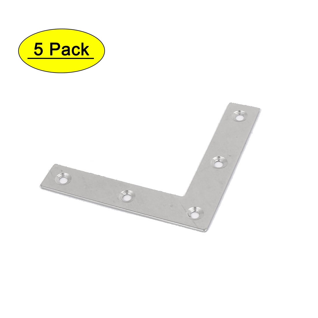 80mm x 80mm L Shaped Corner Braces Support Stainless Steel Angle ...