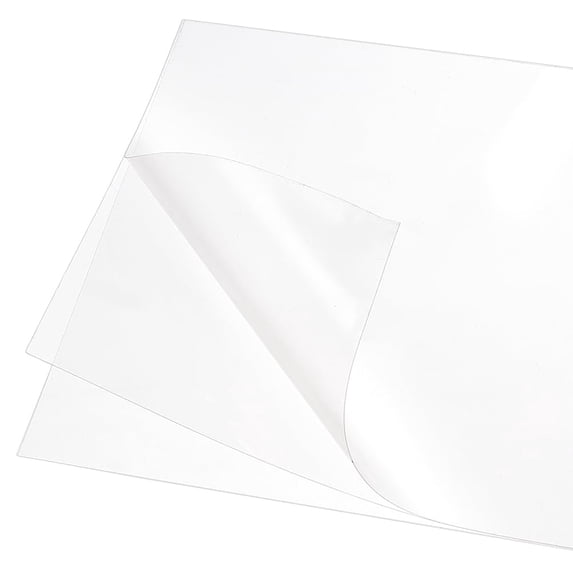 80pcs PET Double Sided Adhesive Sheets Clear Contact Paper Adhesive ...