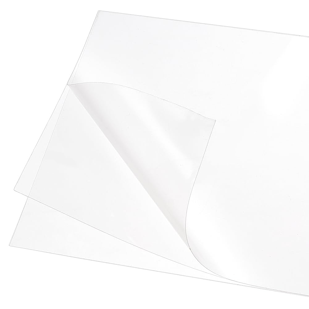80pcs PET Double Sided Adhesive Sheets Clear Contact Paper Adhesive ...