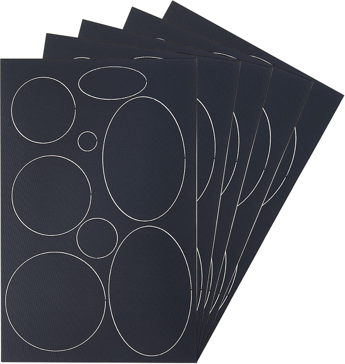 80pcs Puffer Down Jacket Repair Patch Kit Black Nylon Fabric Repair ...