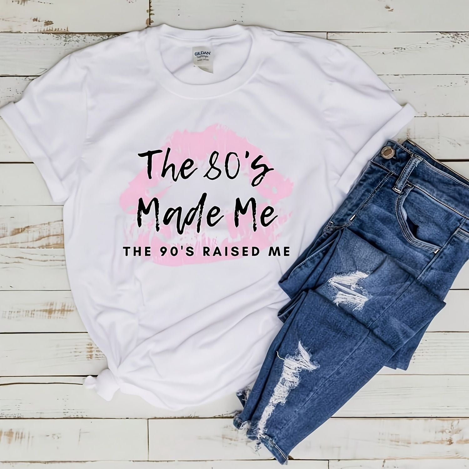 80s 90s S1Hirt 80s 90s B1Orn In T1HE 80s 90s 80s Party Ouit 80s Costume ...