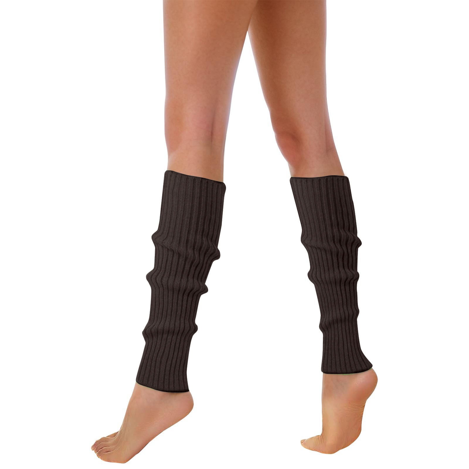 80s 90s Style Neon Ribbed Leg Warmers for Women, Wool Knitted, for ...