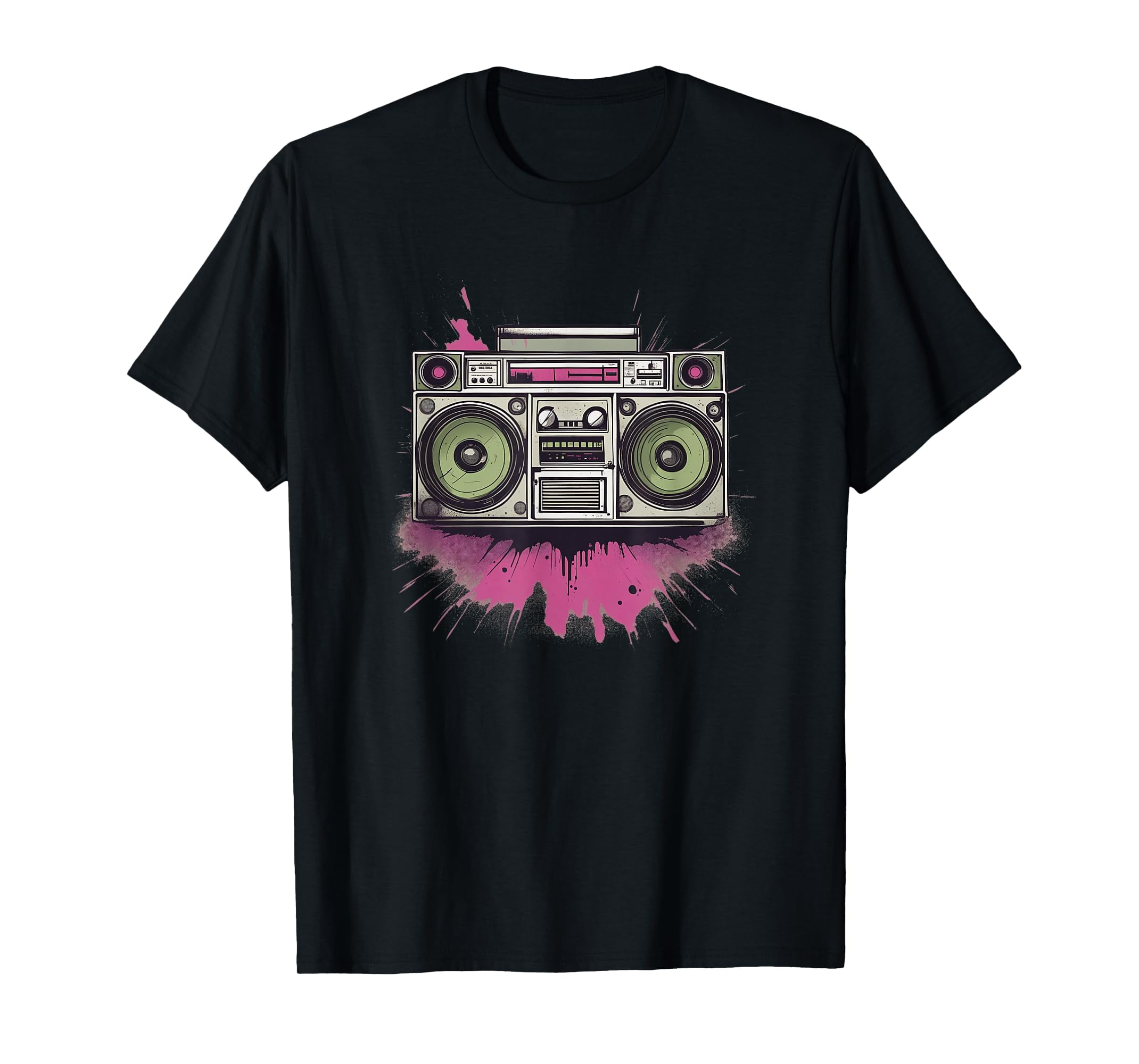 80s 90s nostalgic retro-boombox bringing throwback-memories T-Shirt ...