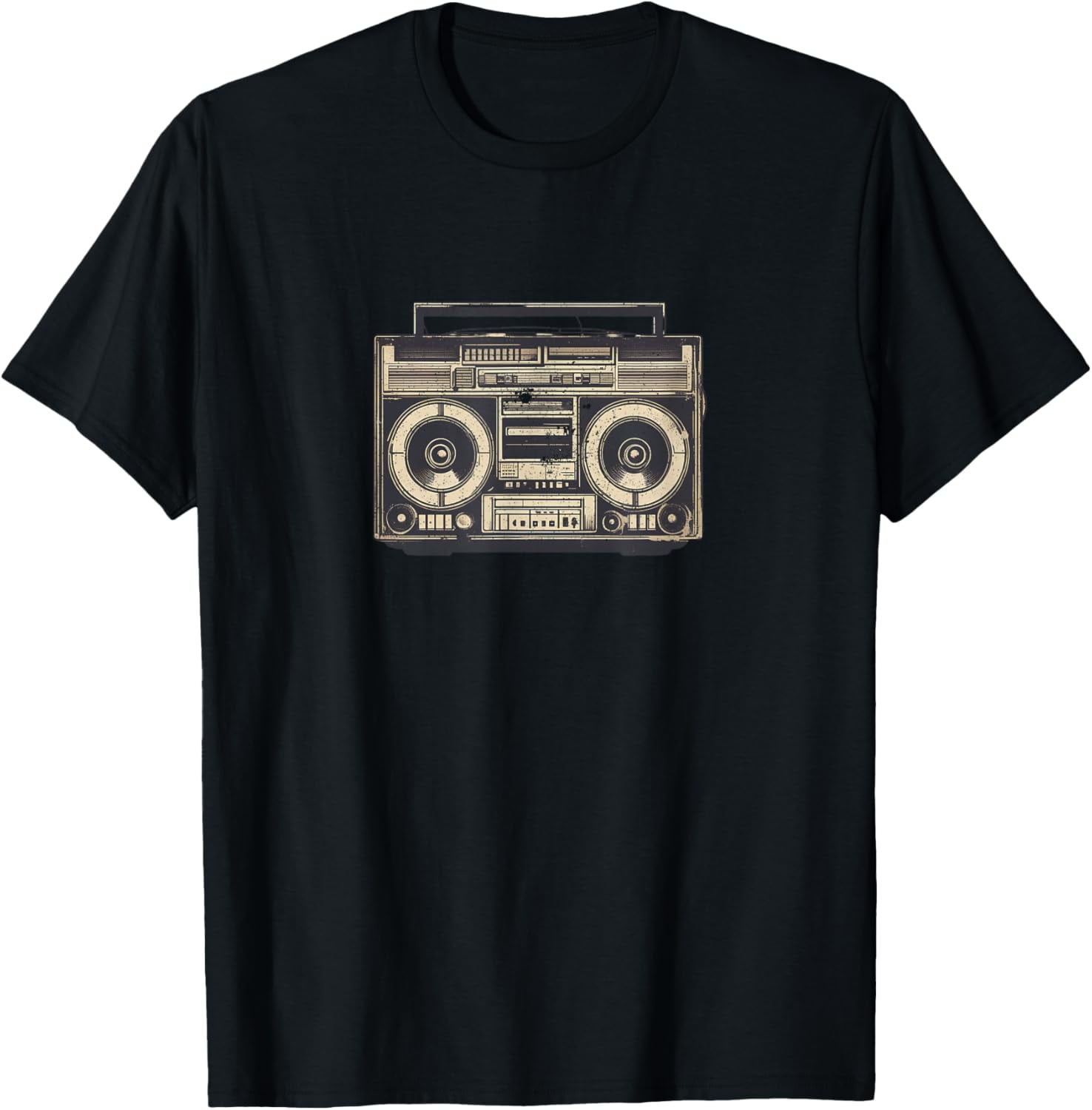 80s 90s nostalgic retro cassette player throwback-memories T-Shirt men and women can wear,black ...