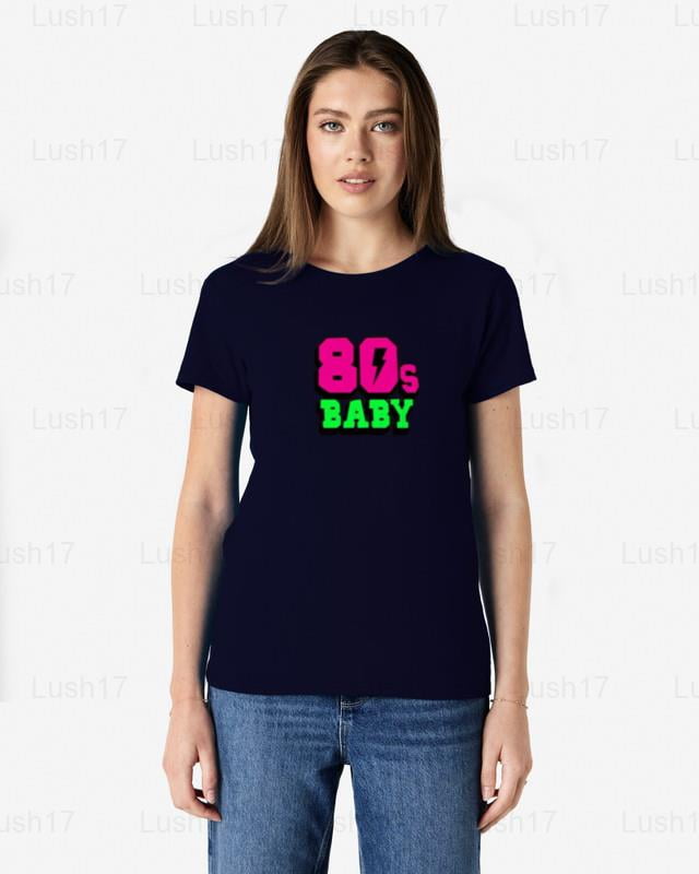 80s Baby Vintage Throwback Aesthetic T-Shirt, for men & women, up to ...