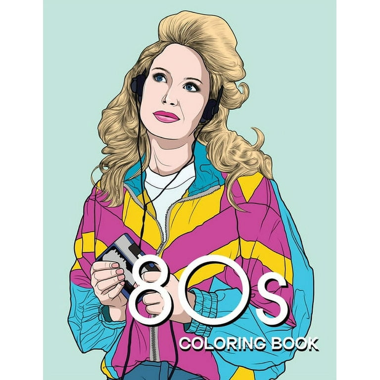 1980s coloring pages